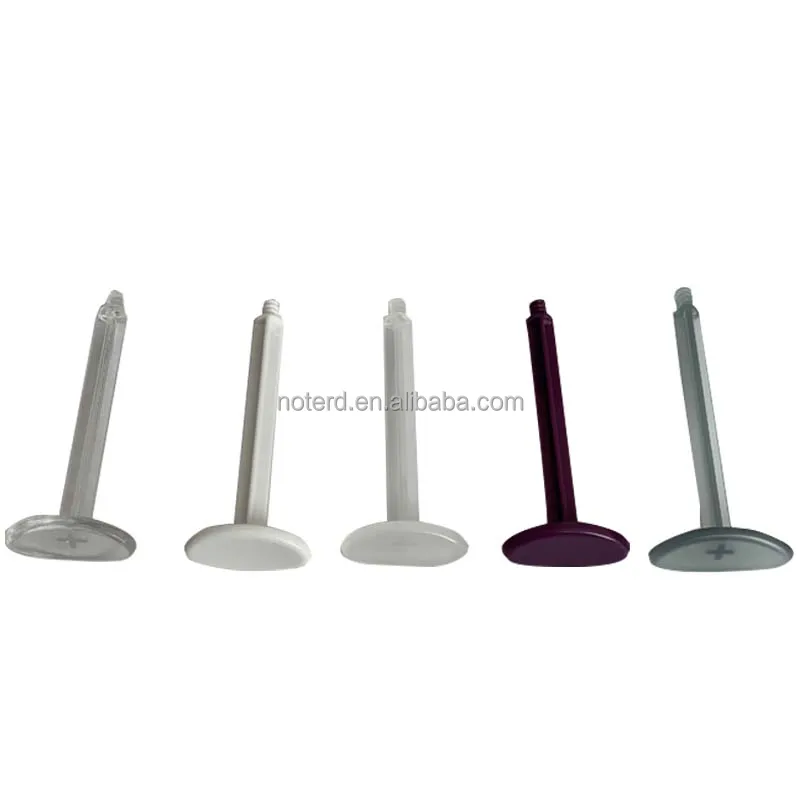 Colorful Backstop Plastic Plunger Rod 1ml Syringe