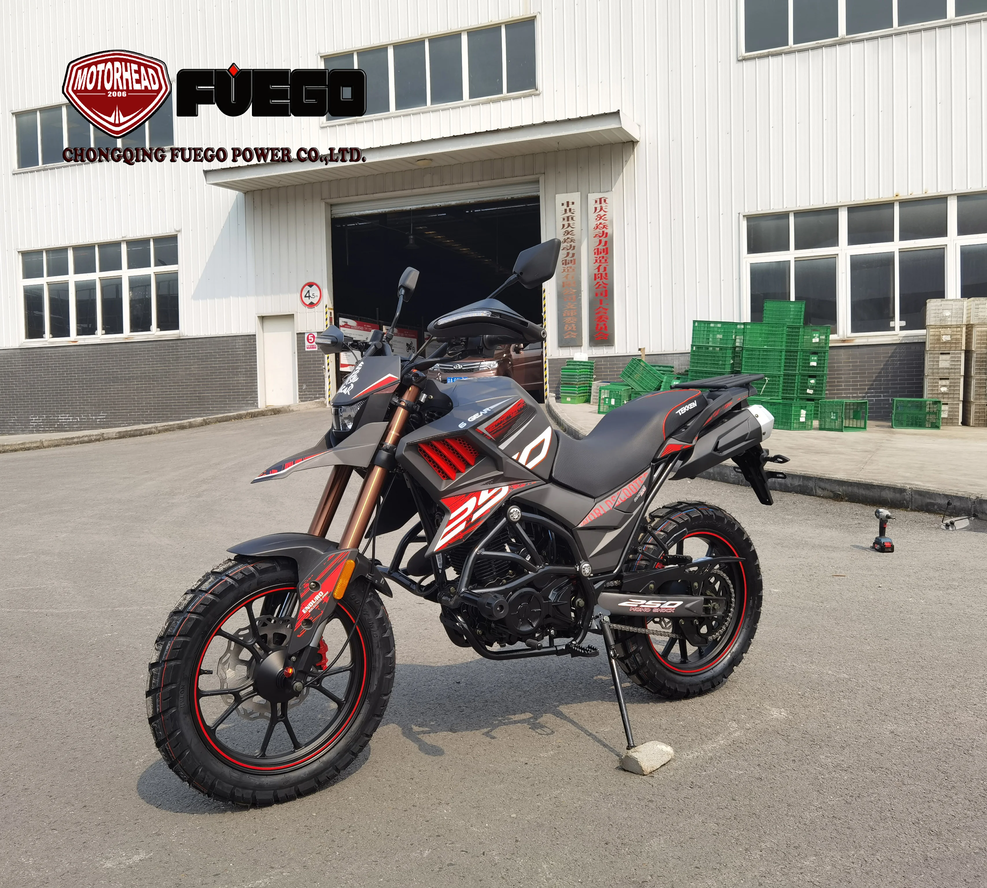 FUEGO MOTORCYCLE TEKKEN 250CC - off-Road Racing Excellence
