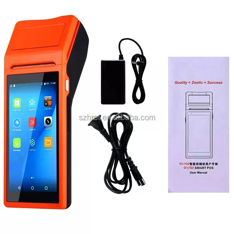 Q2I Pos Machine 3G Network Android 11 System 2GB RAM
