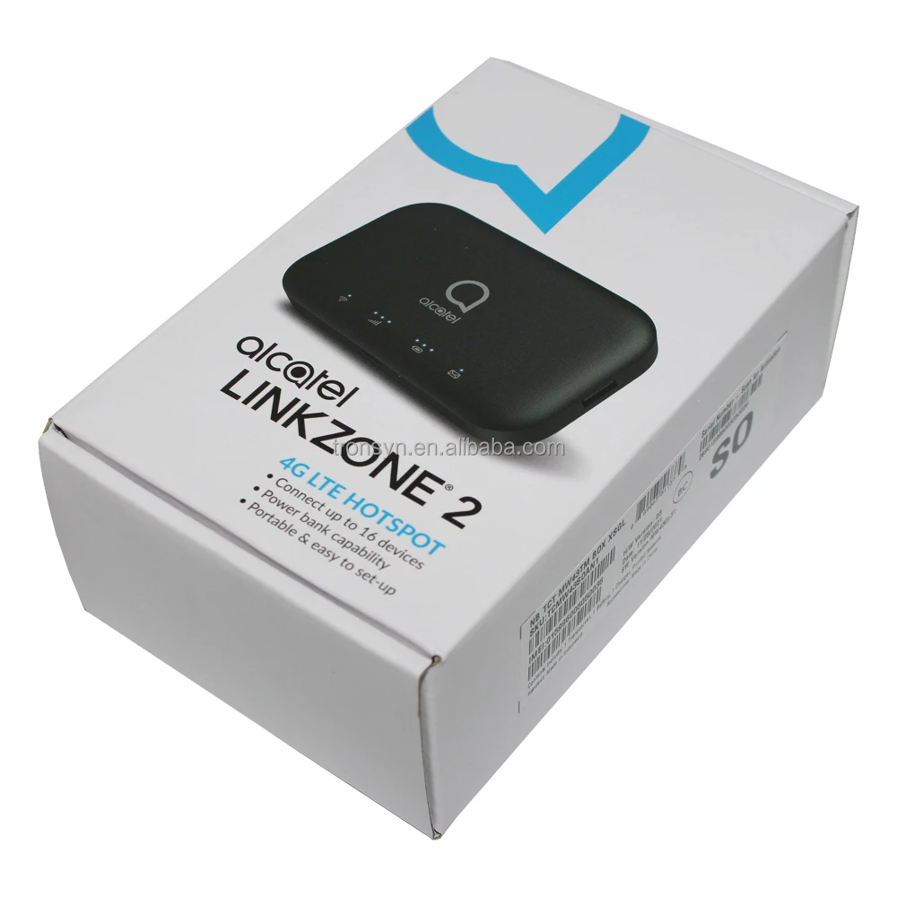 Alcatel Linkzone 2 Mw43tm 4g Lte Hotspot Connect Up To 16 Devices With ...