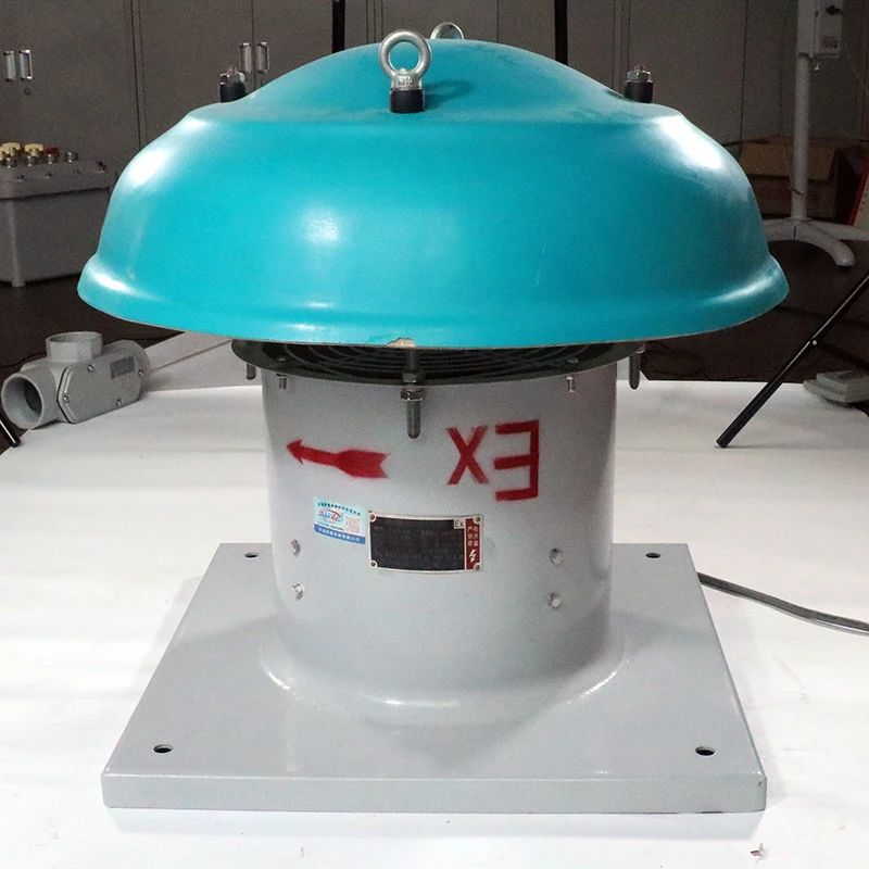 Axial Flow Roof Fan Glass Steel Ex Rated Axial Fan Roof Mounted ...
