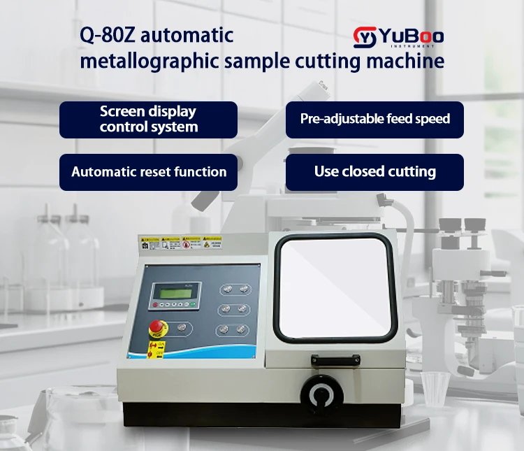 Factory Automated Metallographic Abrasive Saw Specimen Cutting Machine ...