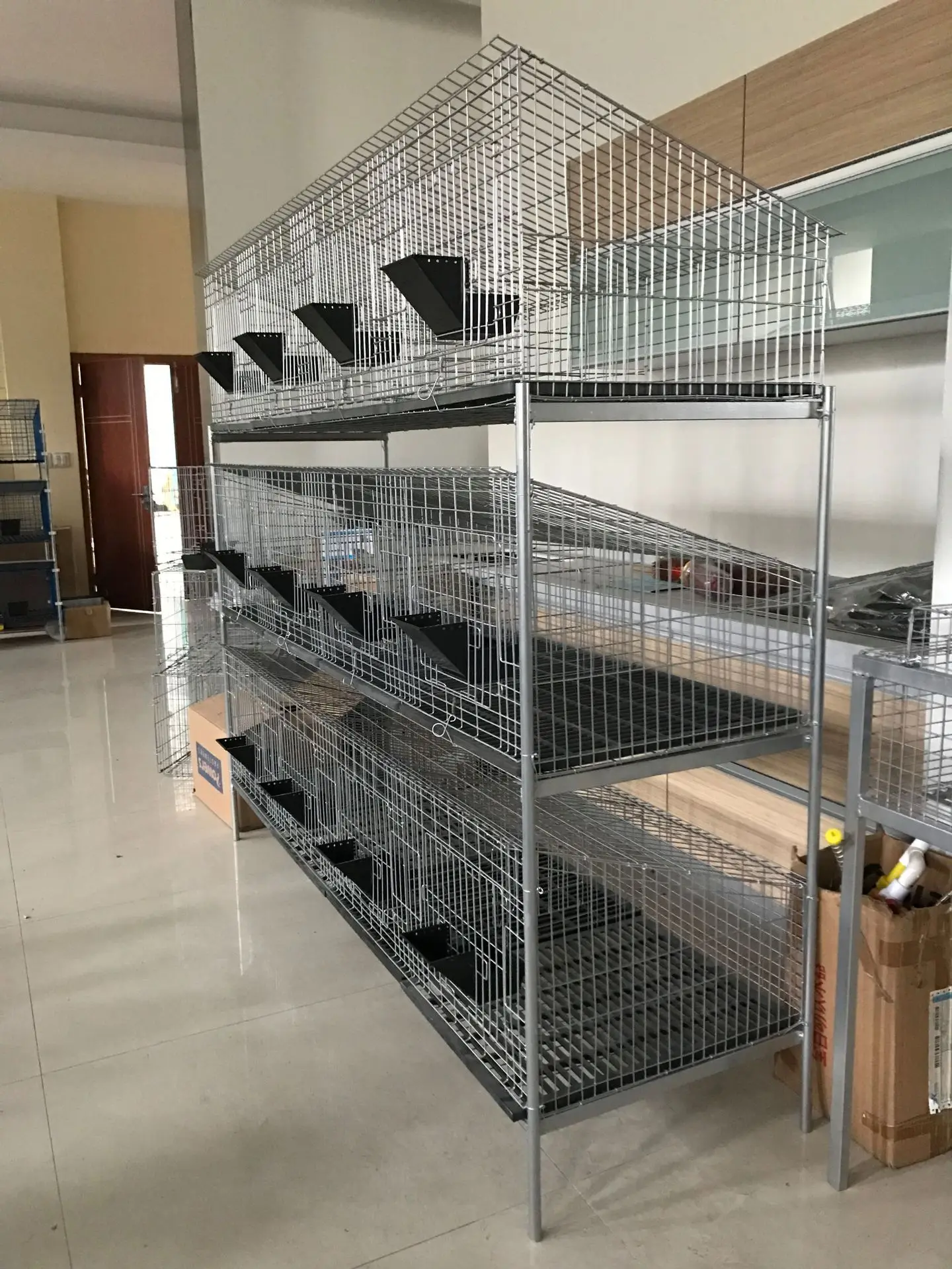 No Feces Cleaning Rabbit Cages Commercial Rabbit Cage Commercial ...