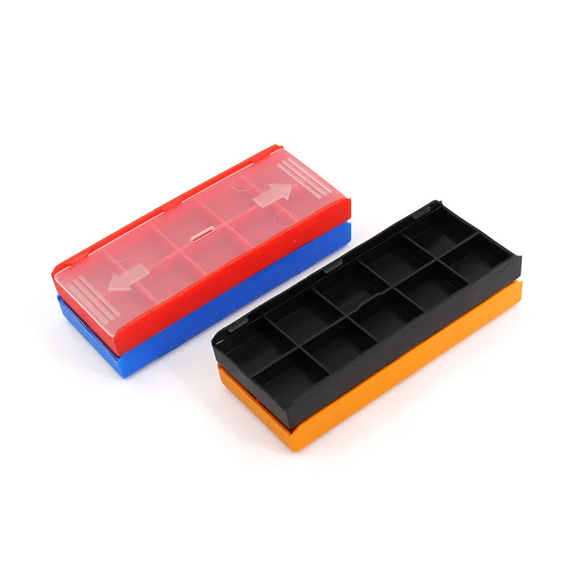 CNC cutter packing plastic box carbide cutter box milling cutter box ...