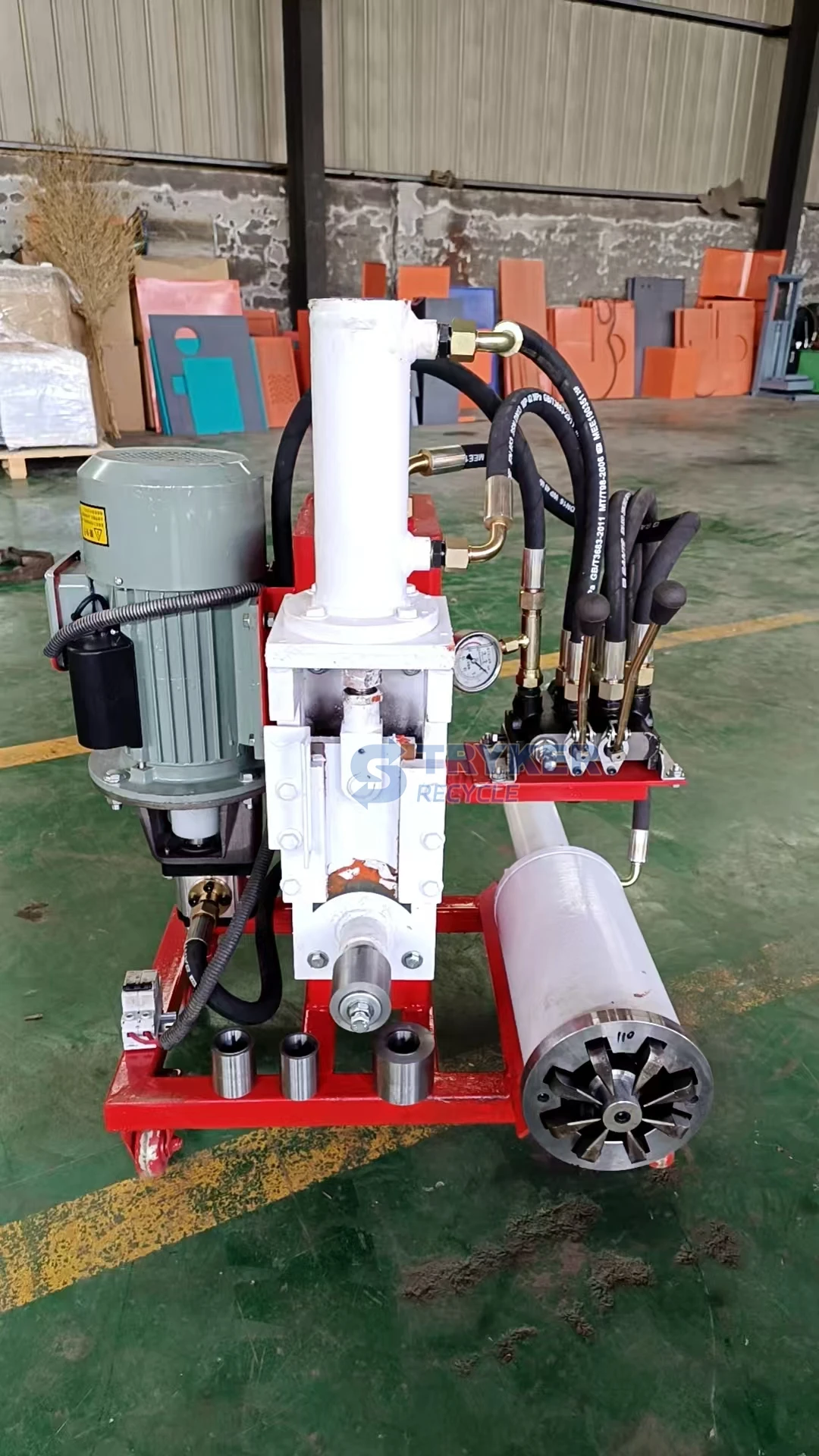 Stryker MR-7 Electric Motor Recycling Machine Stator Copper Wire ...