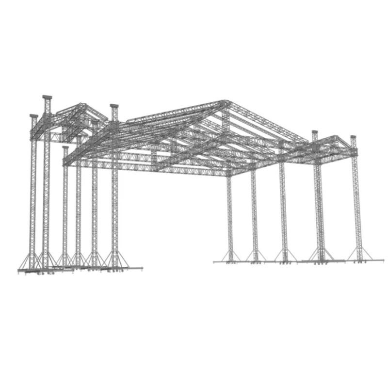 Ground Support Aluminum Truss Lifting Tower Stage Truss Display Lifting ...