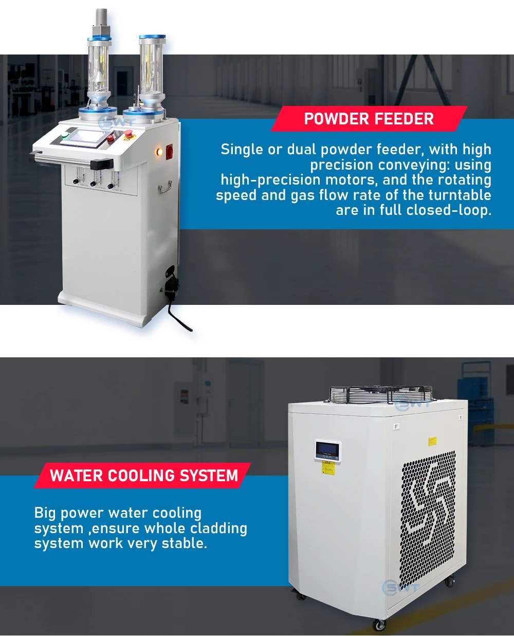 Aluminium Laser Cladding Machine 6KW with Raycus Laser Source for Metal ...