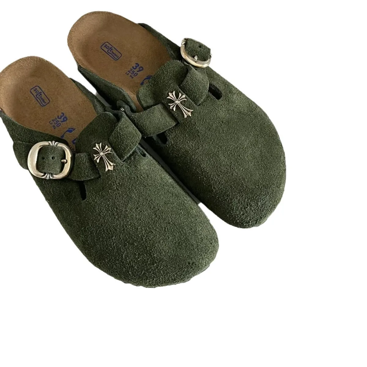 Tikmena Unisex Cross Clog Shoes - Genuine Leather & Anti-slippery