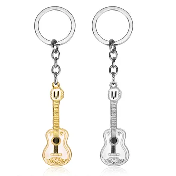 Creative Coco Peripheral Musical Instruments Guitar Key Chain Small ...