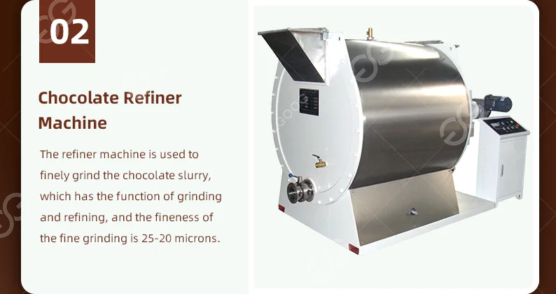 Full Automatic Cocoa to Chocolate Bar Making Machinery