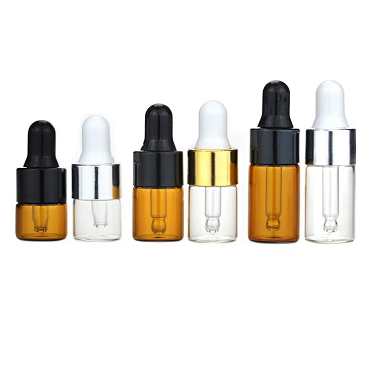 Manufacturer sale Glass vial dropper bottle 3ml 4ml 5ml Small Glass ...