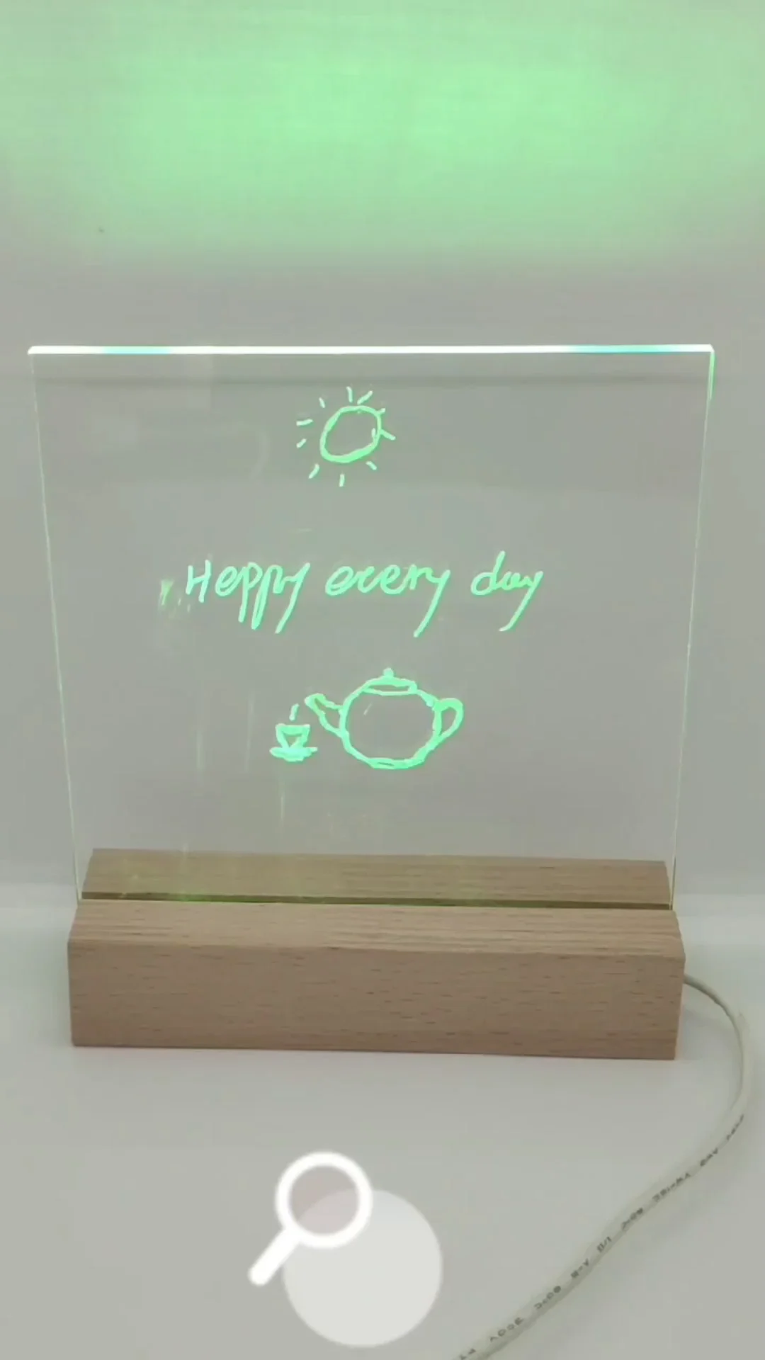 Wholesale Graffiti Memo Message Board Acrylic Base Acrylic Night Light ...