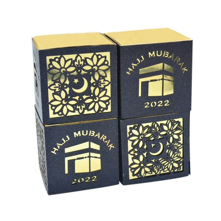 Mecca Crafts Kaaba Laser Cut Hajj Mubarak Gift Boxes For 2022 Ramadan ...