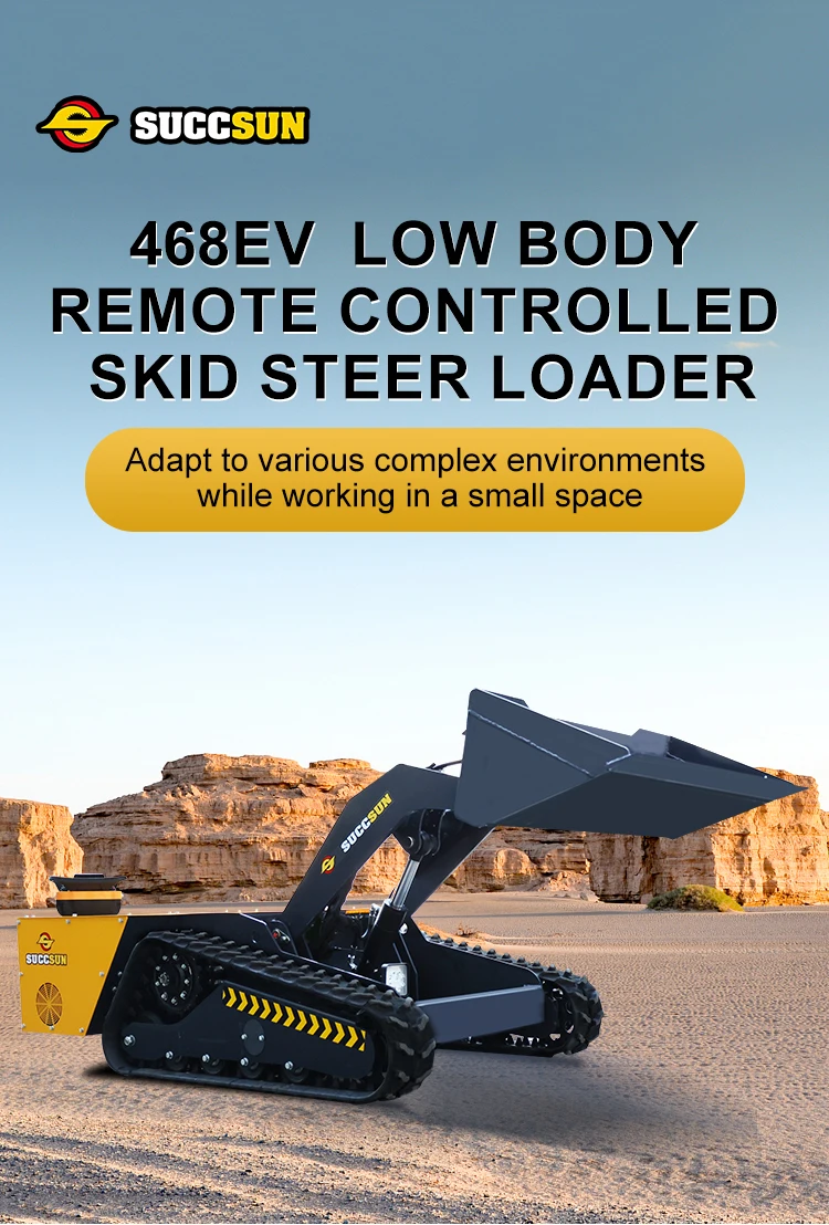 SUCCSUN Small Track Crawler Loader - High Quality Mini Skid Steer Loader