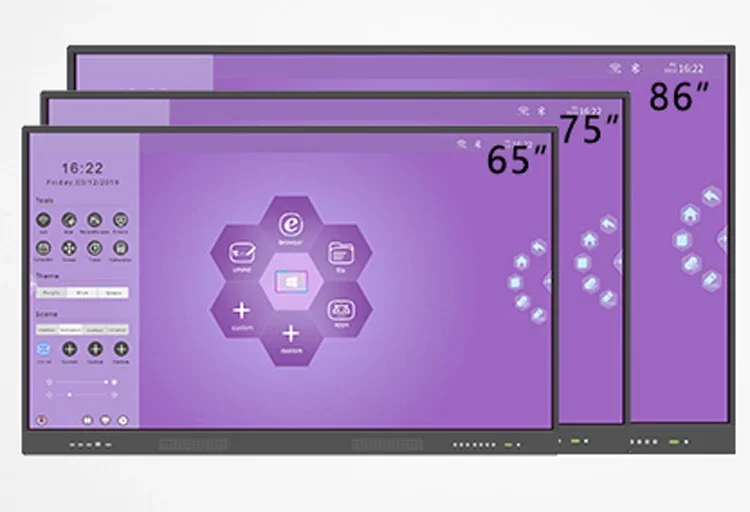 4k Touch Screen Display Smart Board Touch Screen For Meeting And School ...