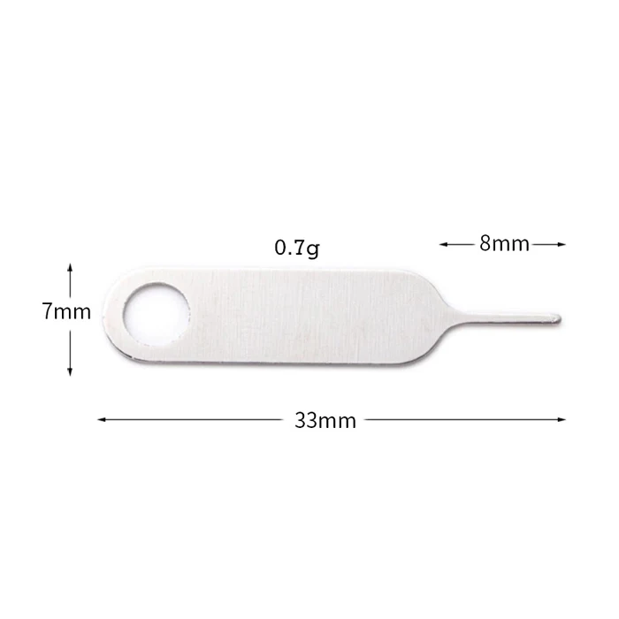 Sim Card Pin Key Needle Manufacturer Sim Card Tray Remover Eject Tool ...