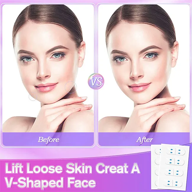 40PCS Face Lift Sticker Tape - Instant Invisible Lifting