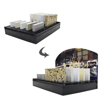 Acrylic Countertop Racks Quartz Sample Displays Marble Stone Desktop ...