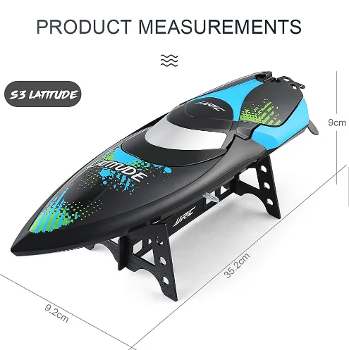 JJRC S3 RC Boat - Mini Speedboat for Kids & Adults