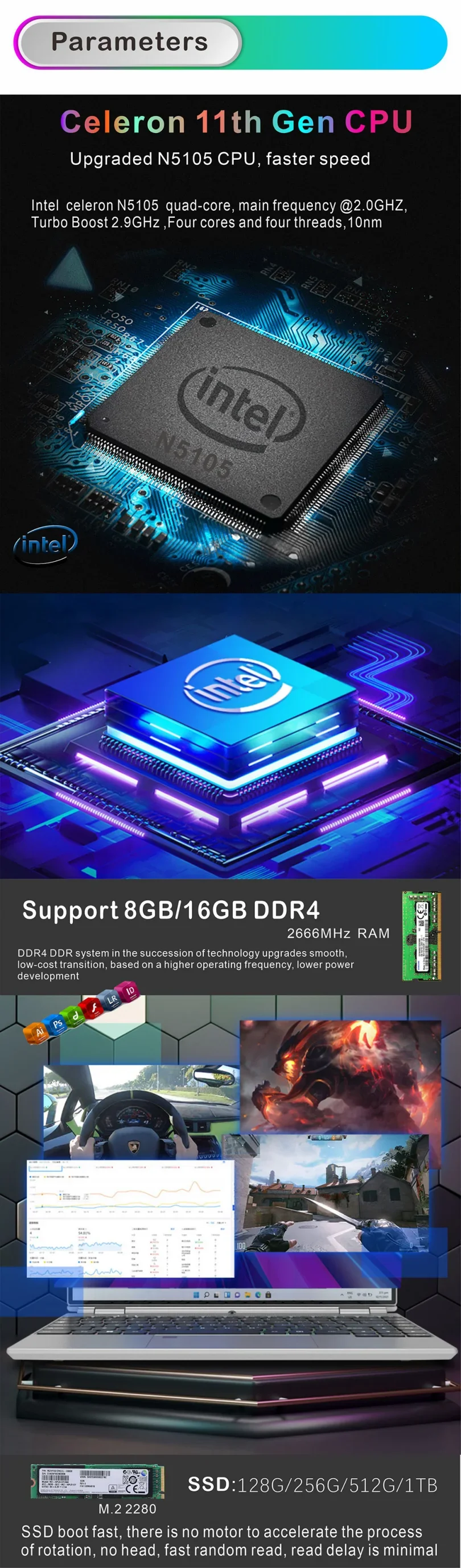 14 Inch Studio Laptop - 360 Degree Flipped and Deformed