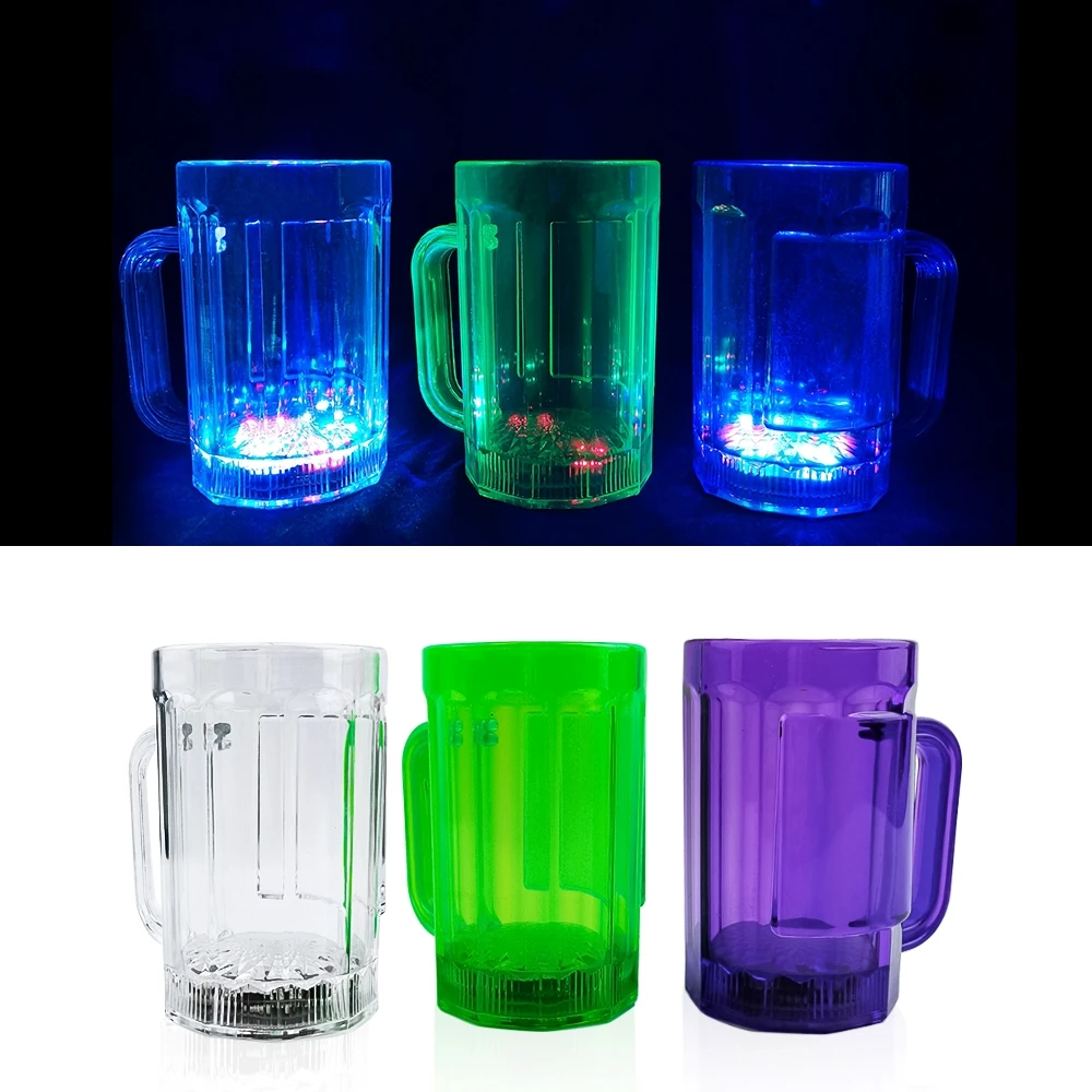 17oz LED Light up Drinking Mug - Party Glow in the Dark