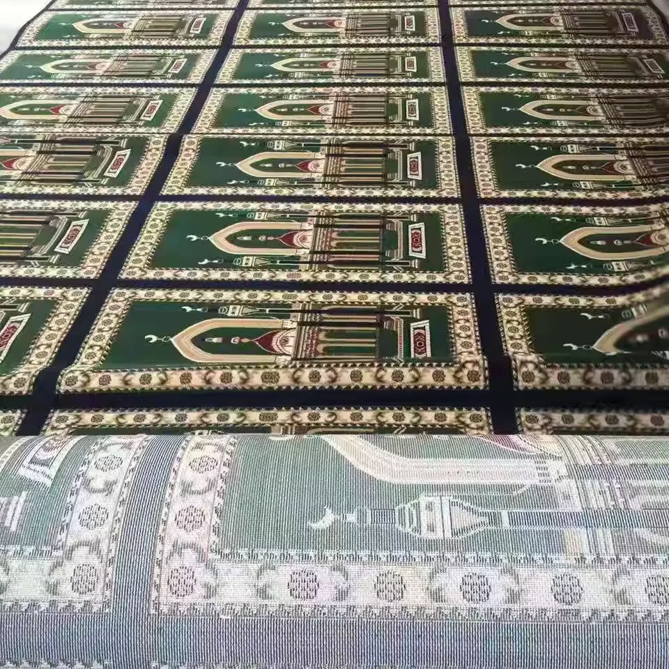 Muslim Wall to Wall Prayer Carpet Roll Mosque Prayer Carpet