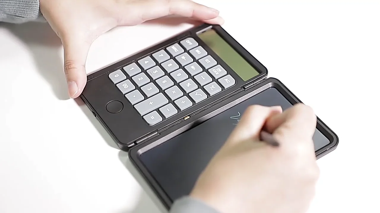 New Design Folding Rechargeable Kids Writing Pad Lcd Screen Magic 12 ...