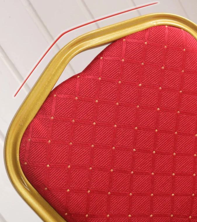 Wholesale Stackable Restaurant Rental Gold Metal Iron Steel Banquet ...