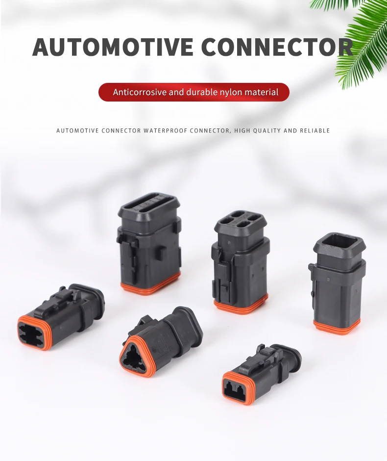 Deutsch Dt Series 3pin Automotive Waterproof Sealed Female Connector ...