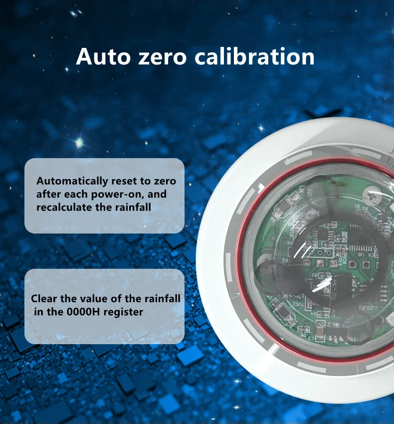 Optical IR Rain Gauge - Reliable Outdoor Rain Monitoring
