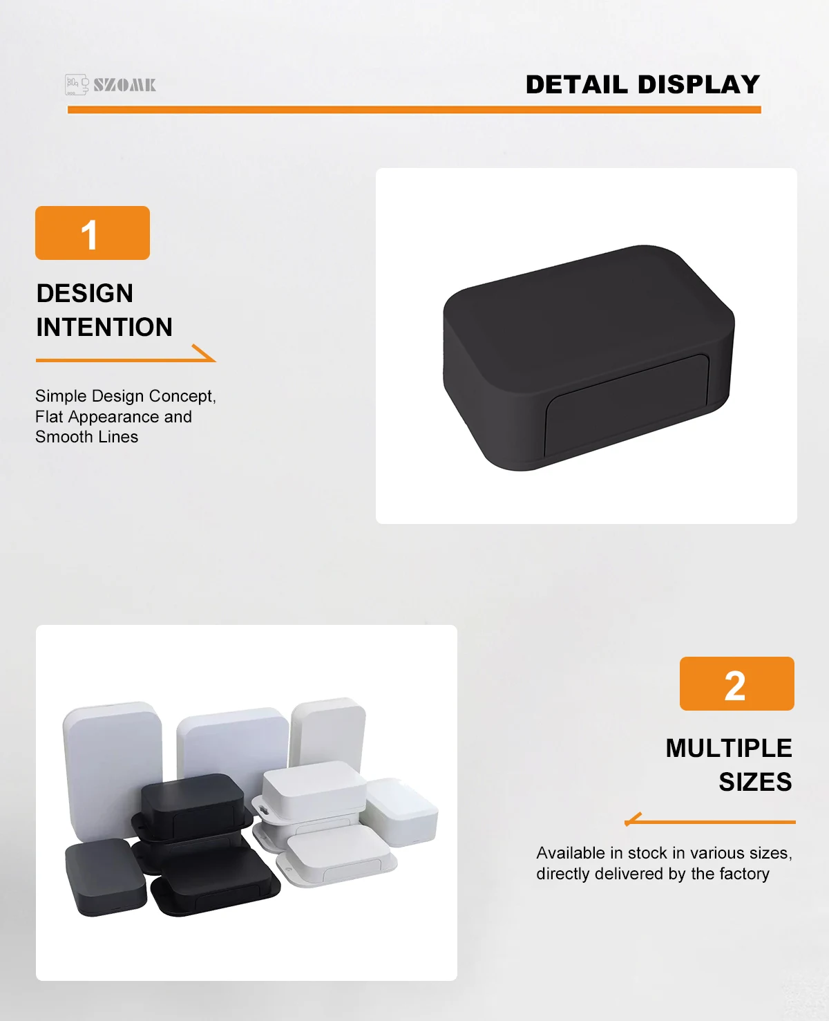 OEM Small Abs Project Electronic Wireless Router Box