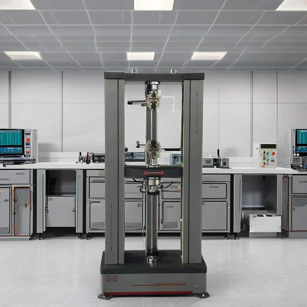 300KN Electronic Universal Testing Machine - Flexural & Compression Testing