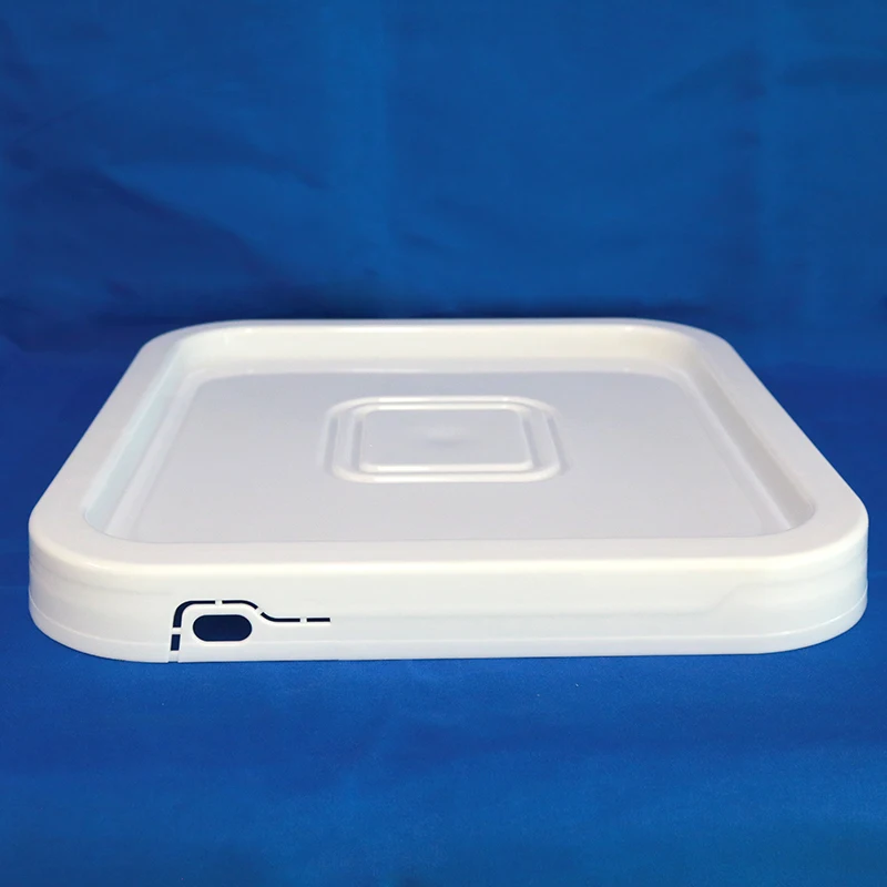 Square Plastic Buckets with Covers - 5L to 30L Capacity