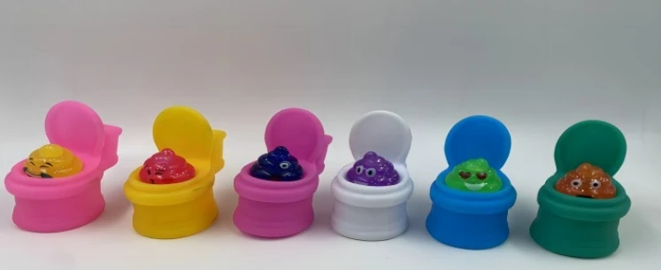 Stress Relieve Fidget Toy - Cute Poop Toilet Funny Gift