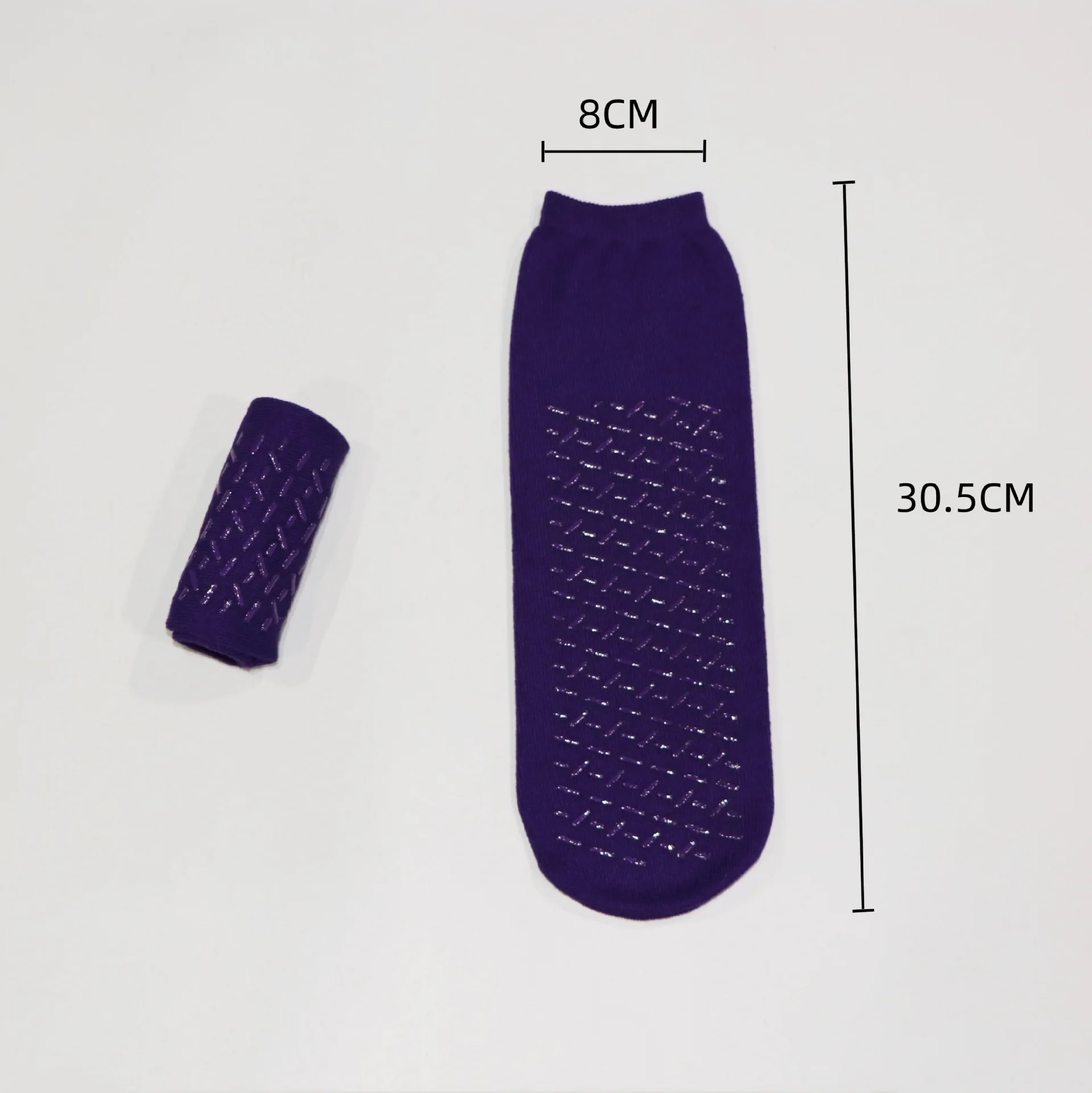 Disposable Adult Anti-Skid Slipper Socks Without Heel Women's Practical ...