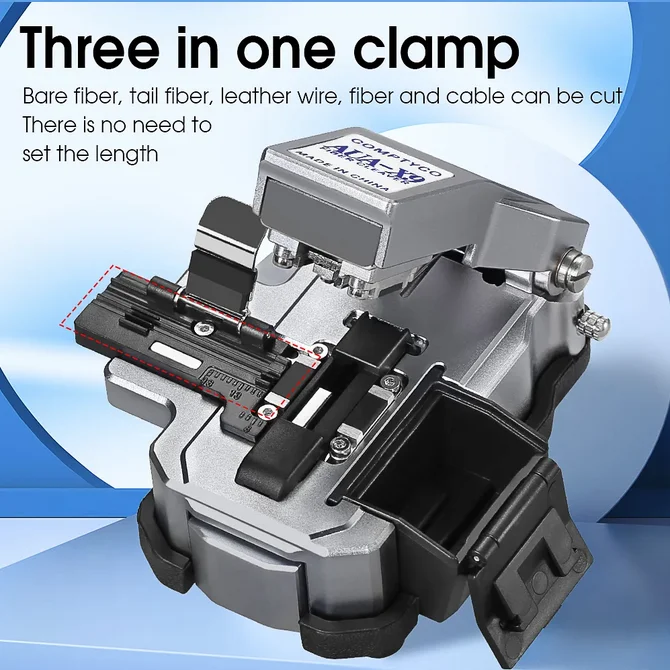 High Precision Optical Fibre Cleaver Ftth Tools Aua-x9 Fiber Cleaver ...