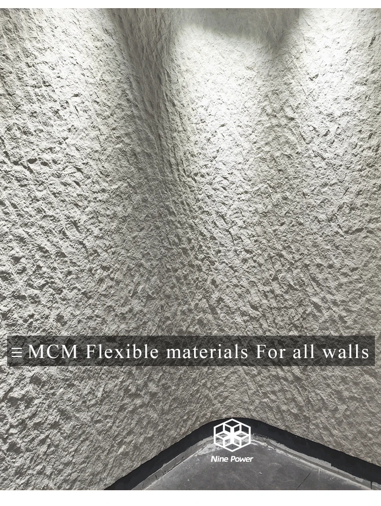 Modern MCM Flexible Clay Wall Tiles Star Moon Stone Design for ...