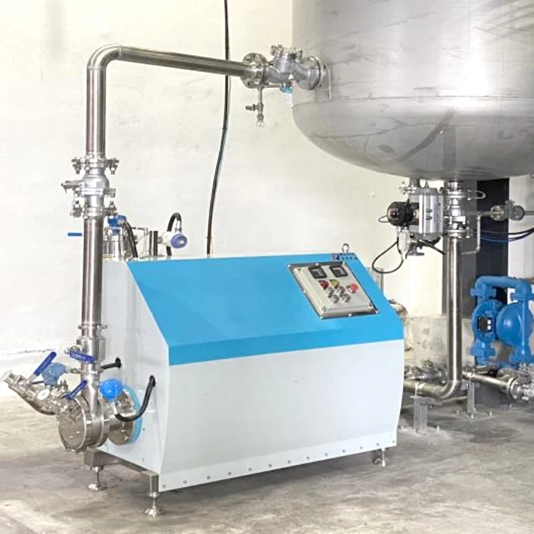 Inline Emulsifier Pump And Dispersion System For Superfine Material ...