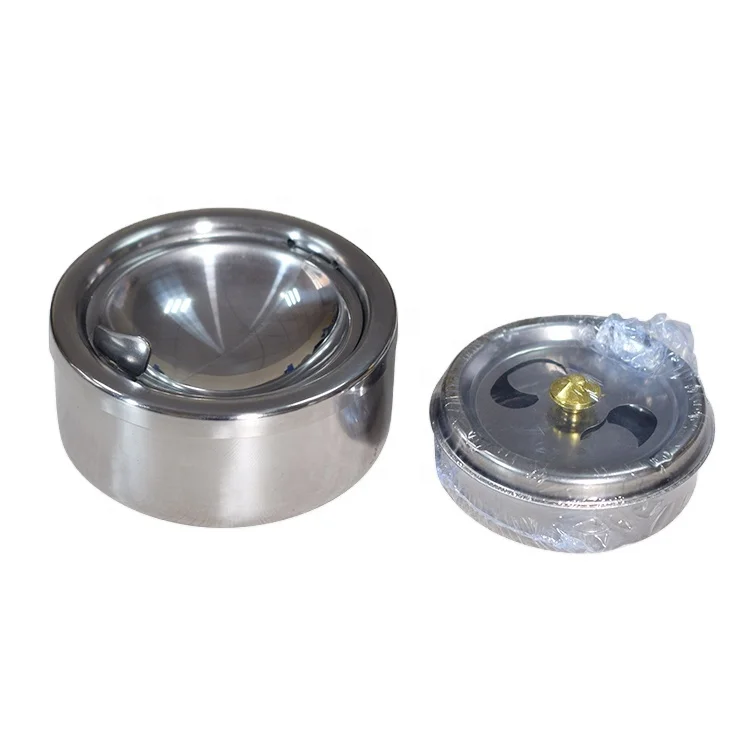 Impa Code 174319 Plain And Divide &drop Type Ash Tray Stainless Steel ...