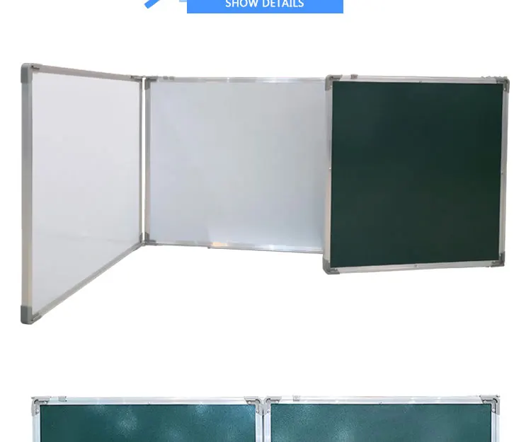 Black and Green Sliding Education Board Classroom Teaching Whiteboard ...