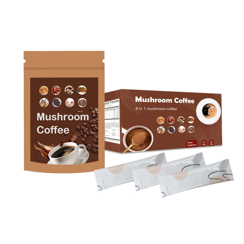 Private Label Mushroom Complex Mushroom Mix Powder Organic Mushroom ...
