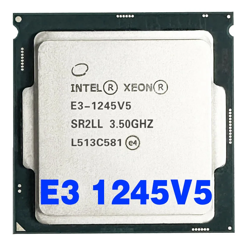 Motherboard Intel Mobile Processor Brand New Cpu E3 1245 V5 3.50ghz 1245v5 Xeon 8mb Lga1151 14nm ...