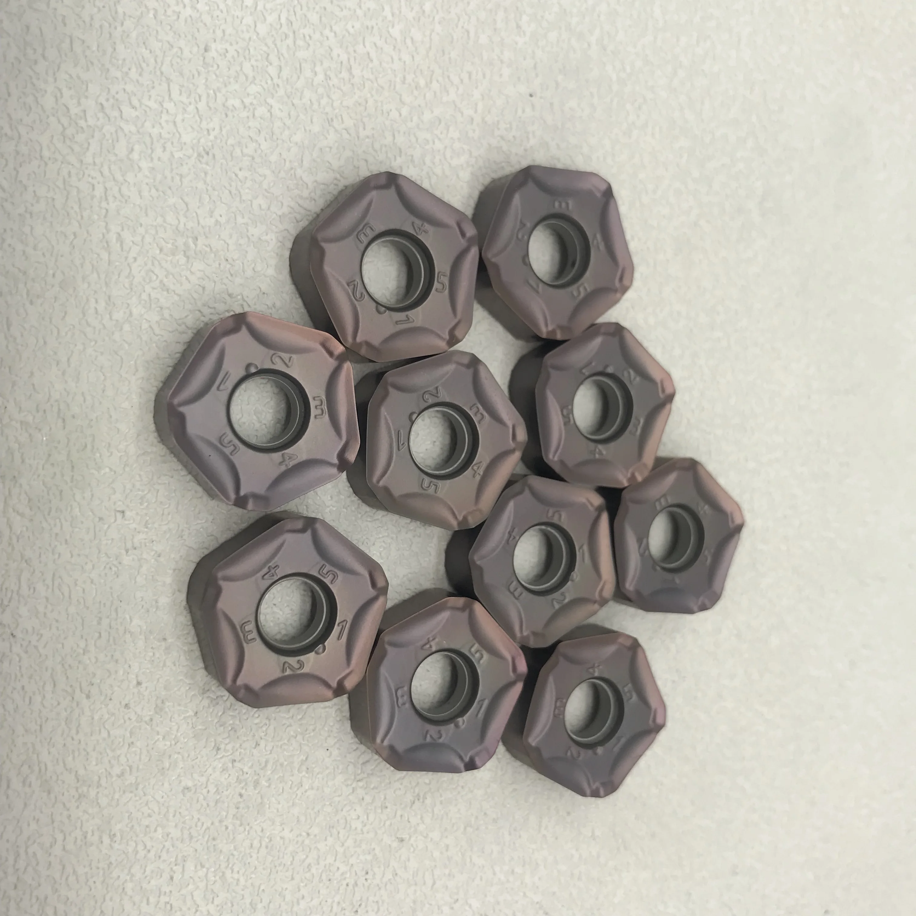 Pnmu Carbide Milling Insert 5-edge Face Milling Insert Pnmu1205aner-gm ...