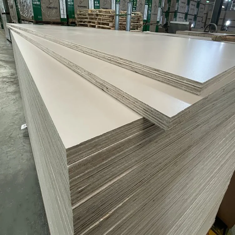 Melamine Boards Laminated Plywood Cabinet Plywood Melamine Doors E0 E1 ...
