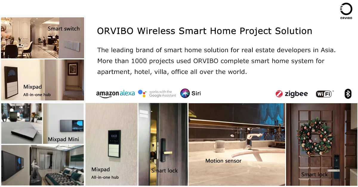 Orvibo Zigbee Wifi Zigbee Gateway Inteligente Mixpad S Hub Controlador Casa Centro Gateway ...