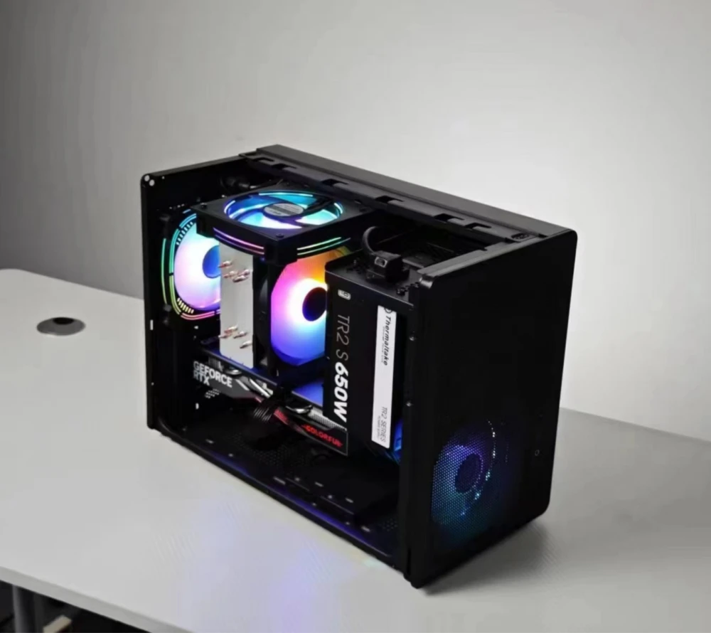 Custom MATX PC Case Computer Tower Case Desktop Gaming Case Casin ...