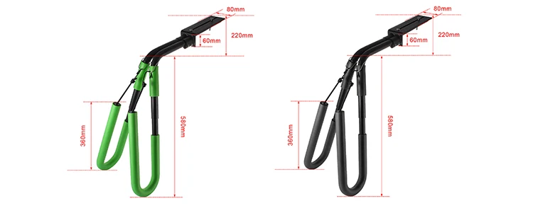 Motorcycle Surfboard Rack Wakeboard Motor Bike Holder Surfing Carrier ...