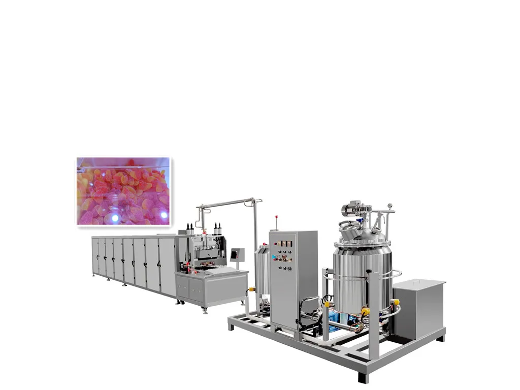 General Electricity Automatic Gummy Bear Candy Making Machines ...