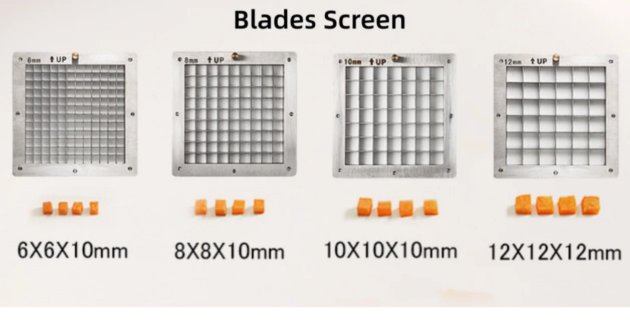 Efficient Vegetable Cutting Machines - Dual Stainless Steel