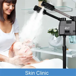 2 in 1 Beauty Salon Steamer Salon Beauty Spa Evaporator Facial Steamer ...